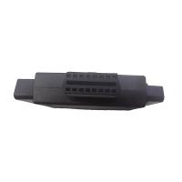 China OBD2 Power Converter 1 to 3 with 2 USB Ports Custom Pinout Black PA66 ABS for sale