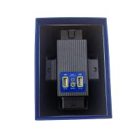 China OBD2 Power Converter 1 to 3 with 2 USB Ports Custom Pinout Black PA66 ABS for sale