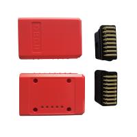China OBD2 Enclosure Housing with Bent Pin Gold Plated Connector for Diagnostic Tools 16 Pin for sale