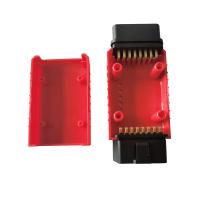China OBD2 Enclosure Housing with Bent Pin Gold Plated Connector for Diagnostic Tools 16 Pin for sale
