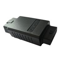 China Bent Pin Gold Plated OBD2 Connector Male Female Black Shell Custom Pinout 16 Pin for sale