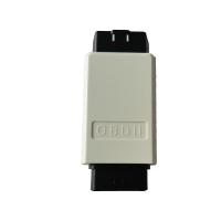 China OBD2 327 Double Opening Bent Pin Gold Plated Male Female White Assembled Housing 16 Pin for sale