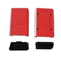 China OBDII 327 Double Open End Housing Bent Pin Gold Plated Male Nickel Plated Female for OBD2 for sale