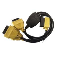 China 0.5M OBD2 Y Cable Assembly - One Male to Three Female Splitter for Automotive Diagnostic Tools for sale