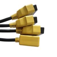 China 0.5M OBD2 Y Cable Assembly - One Male to Three Female Splitter for Automotive Diagnostic Tools for sale