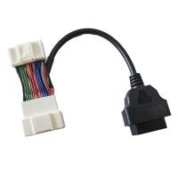 China Tesla OBD2 Diagnostic Cable 30cm 26-Pin Connector with Customizable Pin-Out for Automotive Professionals for sale