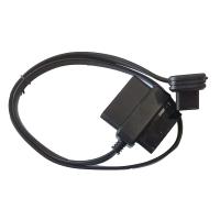 China OBD2 T Splitter Diagnostic Cable 60cm Flat Extension with Custom Pin Configuration for Automotive Industry for sale