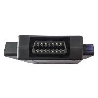 China Multiport 3 In 1 OBD2 Plug Adapter Extender Black Color 16 Pin for sale