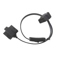China 1 Male To 2 Female OBD2 Diagnostic Cable Extender with Switch - 60cm Length, Custom Pin Configuration for sale