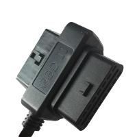 China 1 Male To 2 Female OBD2 Diagnostic Cable Extender with Switch - 60cm Length, Custom Pin Configuration for sale