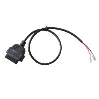 China OBD2 Female Automotive Diagnostic Cable with 4.0 Bullet Holder - 50cm Length, Custom Pin Assignment for sale