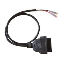 China OBD2 Female Automotive Diagnostic Cable with 4.0 Bullet Holder - 50cm Length, Custom Pin Assignment for sale