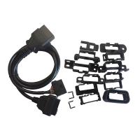 China 80cm OBDII Cable Splitter for Universal Car Diagnostics - 12V/24V Automotive Electrical Connector with Custom Pin-out for sale