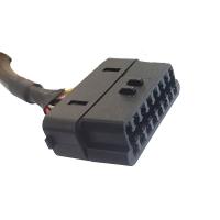 China 80cm OBDII Cable Splitter for Universal Car Diagnostics - 12V/24V Automotive Electrical Connector with Custom Pin-out for sale