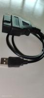 China OEM 16-Pin OBD2 to USB Cable 100cm for Automotive Diagnostics - Universal Vehicle Compatibility for sale