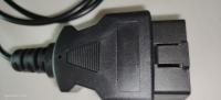 China OEM 16-Pin OBD2 to USB 2.0 Diagnostic Cable - 100cm Length with PA66/Brass Construction for Automotive Testing for sale
