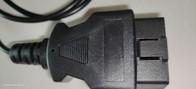 China 16-Pin OBD2 to USB Cable 100cm Length 12W-24W Power for Automotive Diagnostics for sale