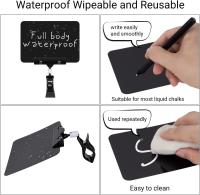 China Double Sided Plastic Sign Holder Clip for Supermarket Shelves for sale