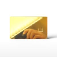 China White Stainless Steel Blank Business Cards 2.5x1.5 Inches for sale
