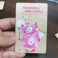 China Question Thank You Cards Positive Custom Printing Memory Flash Cards for sale