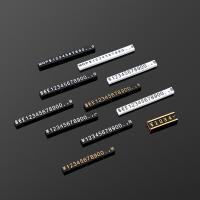 China 5x3mm ABS Self-Adhesive Jewelry Price Tags 3000 Pieces for sale