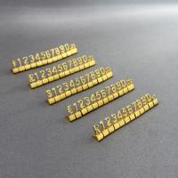 China Adjustable Durable Versatile Price Tag Cube for Jewelry Display and Pricing for sale