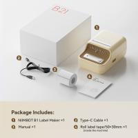 China NiiMbot B21 Voice Input Roll Thermal Label Printer Wireless Portable Rechargeable for sale