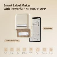 China NiiMbot B21 Voice Input Roll Thermal Label Printer Wireless Portable Rechargeable for sale