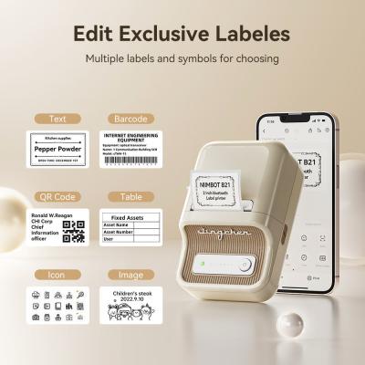 China Phone Shipping Wireless Thermal Label Printer Smart Mini 2 inches for sale