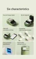 China NiiMbot B21 Voice Input Roll Thermal Label Printer Wireless Portable Rechargeable for sale