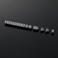 China 6x4mm Jewellery Display Price Digital Cube For Retail Shop Display Customizable for sale