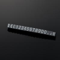 China 6x4mm Jewellery Display Price Digital Cube For Retail Shop Display Customizable for sale