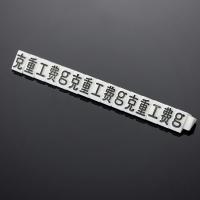 China 140 pcs AP3-5-3 Triangular Plastics Jewelry Price Cubes for other price displays for sale
