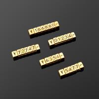 China RMB Yuan Sign Glod Price Displays Metal And Magnetic Combined For Jewelry for sale