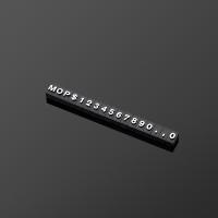 China AP1-5-3 5*3mm 170pcs per pack Plastics Flat Relief Digital Price Tag for supermarkets bakeries for sale