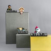 China Triangular price cubes L 10*7.5mm 130 pieces per pack USD for jewellery for sale