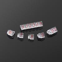 China Jewelry Watch Ring Acrylic Price Tag Cube Adjustable Sale Blocks Tags Display Cubes for sale