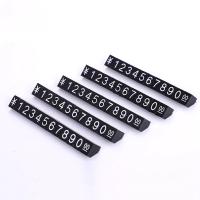 China Symbol Black Numerals Price Tag Cube Custom For Retail Shop Sale Display for sale