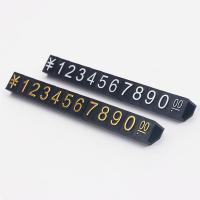 China Symbol Black Numerals Price Tag Cube Custom For Retail Shop Sale Display for sale