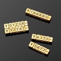 China Metal Magnetic attraction Fixed Length Flat Concave Number Price Tag for sale
