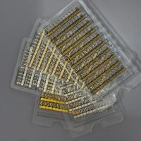 China 3D Metal Antique brass 8 mm Luxury Jewellery Price Cubes Retail Price Display Tags for sale
