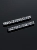 China Retail Shop Sale White Cube Display Rack with Symbol and Black Numerals Custom Made for sale