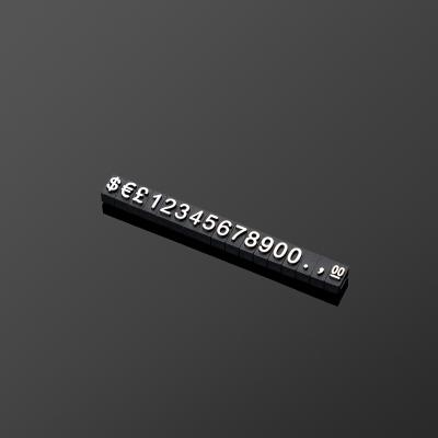 China AP1-5-3 Flat Relief Digital Price Tag 5*3mm 170 pcs per pack for sale