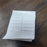China Transparent Acrylic Jewellery Price Tag Adhesive Peels Off Without Leaving A Trace for sale