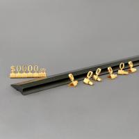 China 3D Metal Price cubes For Jewelry Perfume Bags Watches Retail Price Display Tags for sale