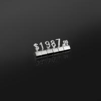 China Jewelry 3D Price Cubes For Cigarettes Makeups Wine Tea Supermarkets Bakeries for sale