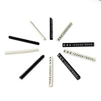 China Mini Price Tag Cubes White Modular Jewellery Price Cubes Wear Resistant for sale