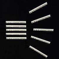 China Mini Price Tag Cubes White Modular Jewellery Price Cubes Wear Resistant for sale