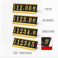 China AaL-60-22 L Metal Base Price Tag Cubes 20 Set For Jewelry Watches for sale