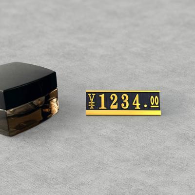 China AaL-60-22 L Plastics Retail Price Display Tags Reusable With Aluminum Alloy Base for sale